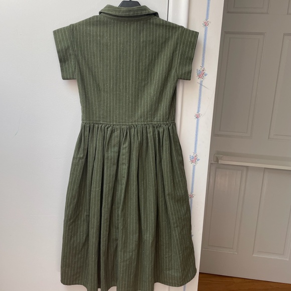 Mod Ref | Dresses | Mod Ref Collared Venice Dress In Olive Green | Poshmark